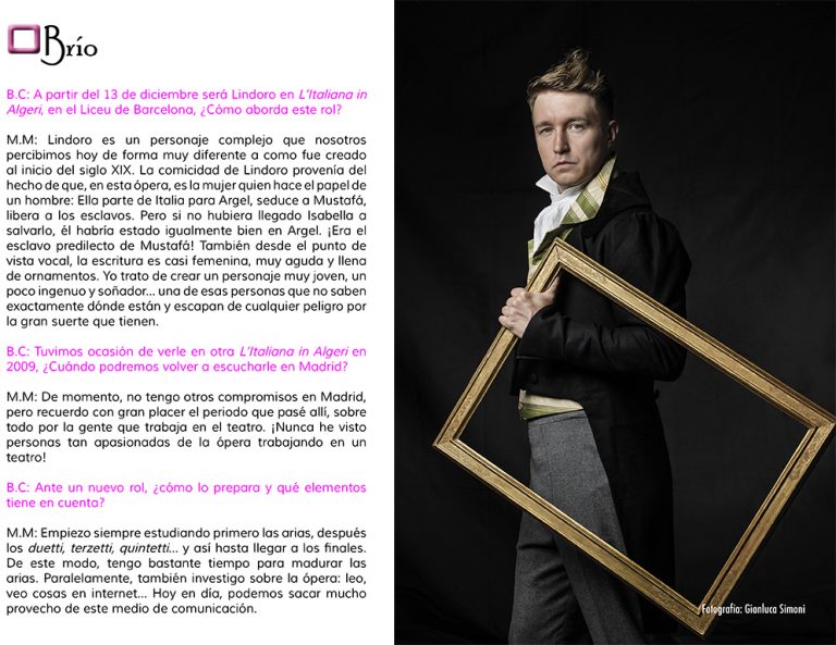 Entrevista a Maxim Mironov, la nueva estrella rossiniana - Brío Clásica