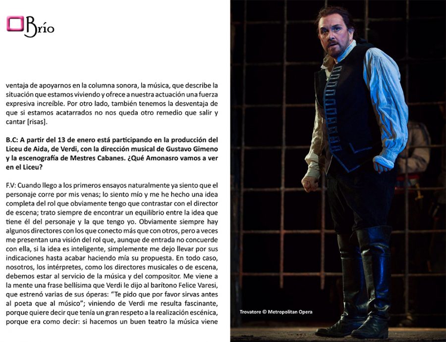 Brío Clásica Entrevista de Franco Vassallo para Brío Clásica